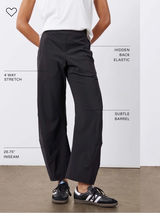 Ruti | Pants & Jumpsuits | Viral Ruti Black Wideleg Ankle Pants With ...